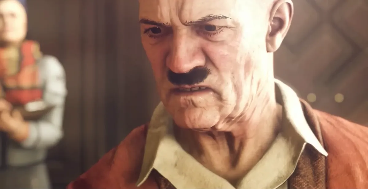 Wolfenstein 2: Enthüllung der geschnittenen Hitler-Szene - MachineGames ...